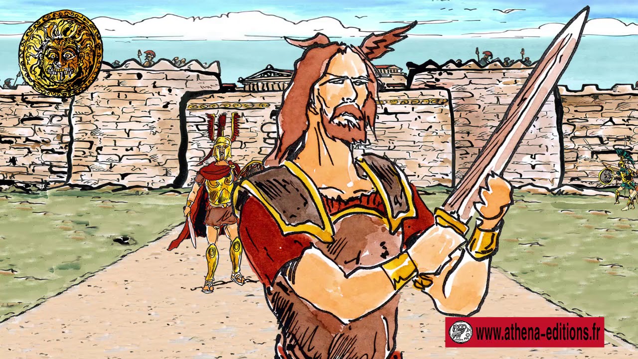 troy questions iliad and odyssey - YouTube