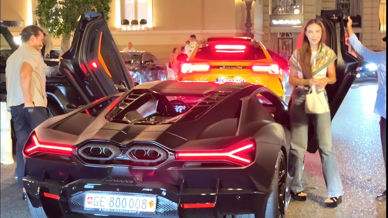 Beautiful Barbie Arrives at Hotel de Paris w/ Her Lamborghini Revuelto ...