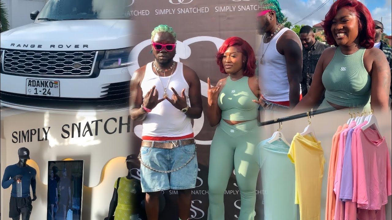Show Boy Adanko Pulls Up to Celebrate Fella Makafui’s New East Legon ...