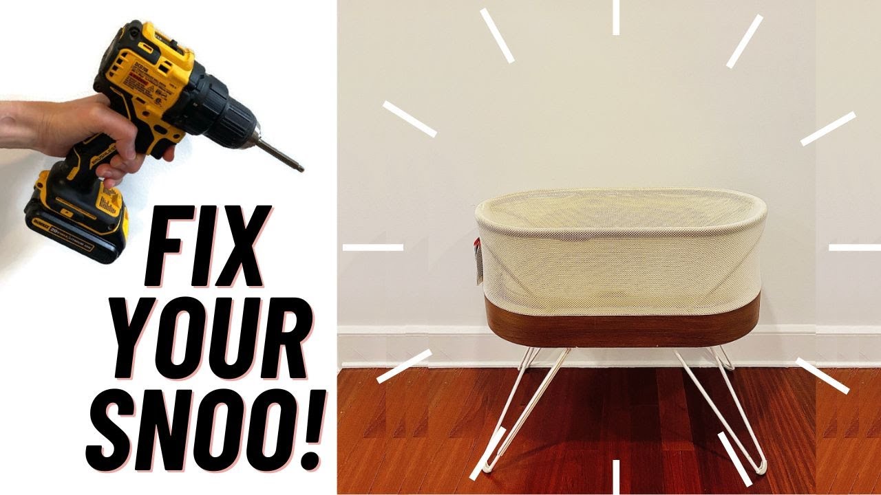 Fix your broken or jerky Snoo with this O-Ring repair - YouTube