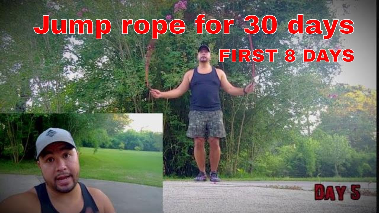 Jump Rope for 30 days - First 8 days - YouTube