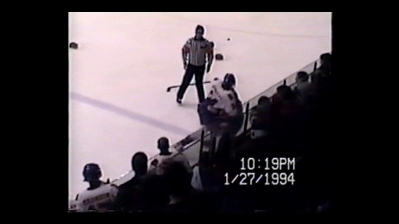 David Brosseau vs Patrick Charbonneau LHJMQ 1 03 96 - YouTube