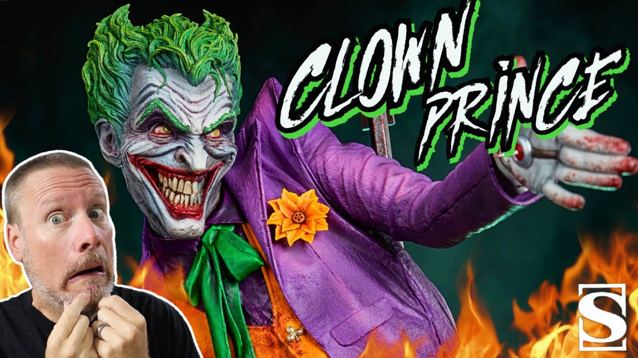 CLOWN PRINCE OF CRIME Joker Premium Format Statue Review! Sideshow ...