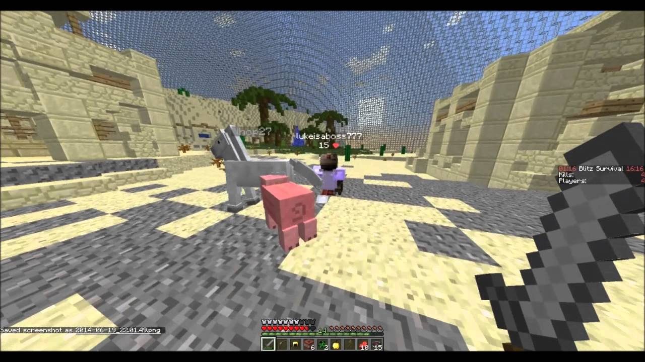 Creepers go boom! - YouTube