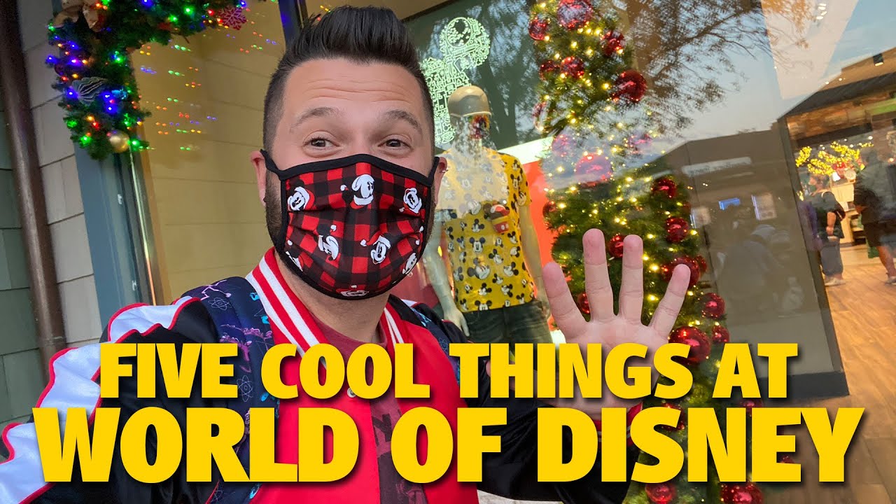 5 Cool Things at World of Disney | Disney Springs - YouTube