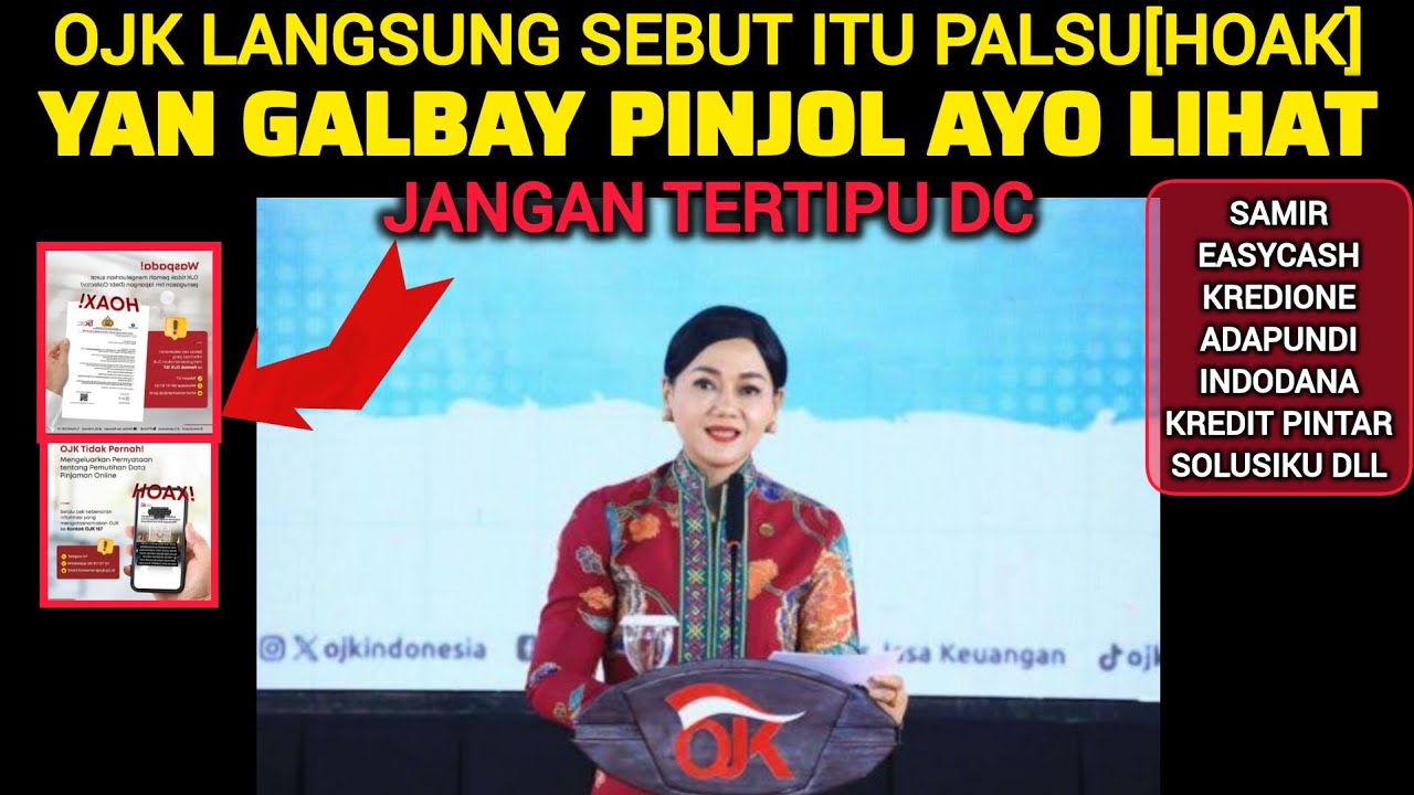 AMAN.! INI SURAT PALSU-SEMUA YANG GALBAY PINJOL SAMIR EASYCASH ADAPUNDI ...