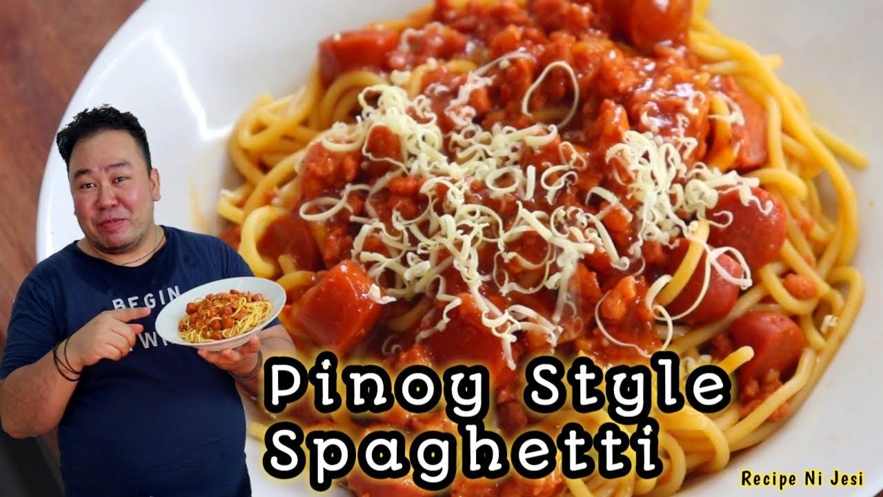 PINOY STYLE SPAGHETTI | Recipe Ni Jesi - YouTube