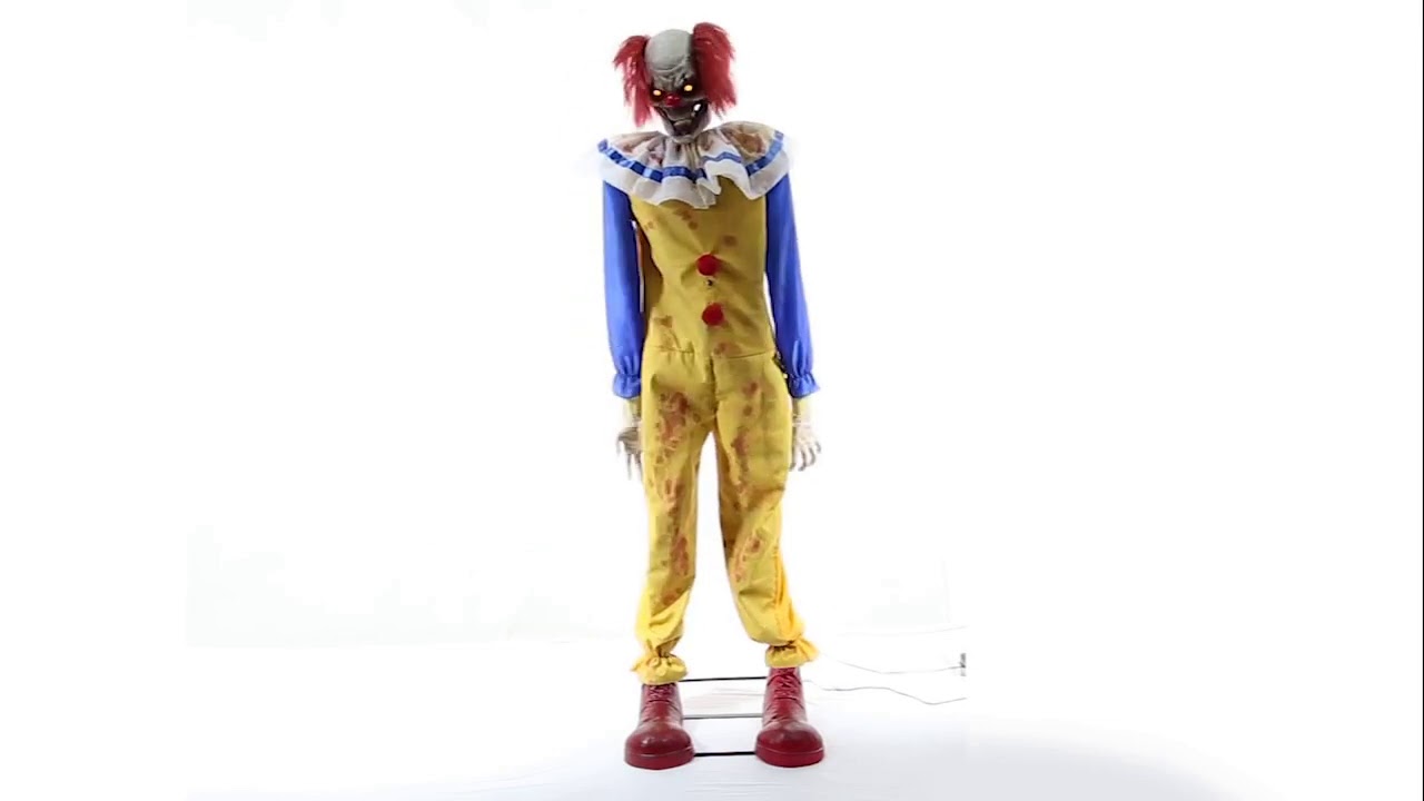 Animated Clown Props Tug of War Twitching Crouching Animatronics ...