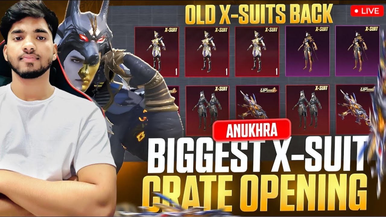BGMI NEW ANUKHRA X SUIT CRATE OPENING BGMI #shorts #pubgmobile #bgmi # ...