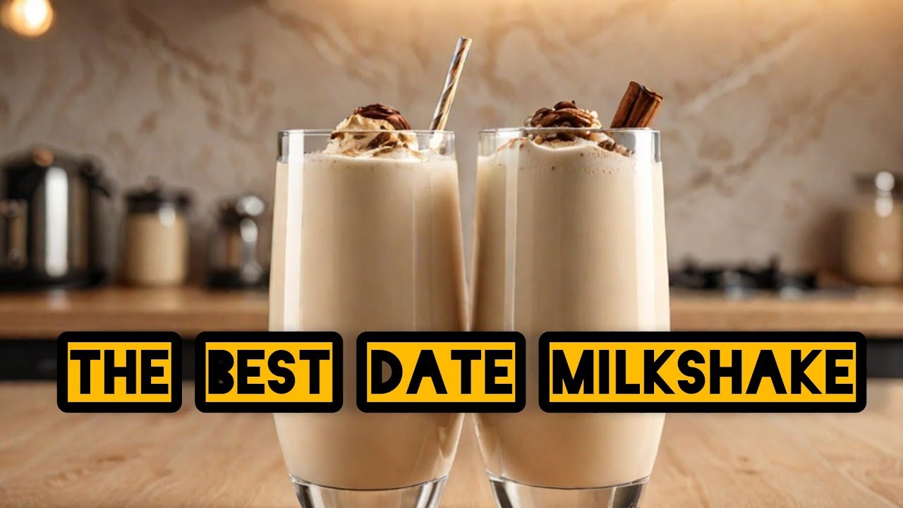 Is Date Milkshake the NEXT BIG THING? | Azra Food | Milkshake Recipe ...