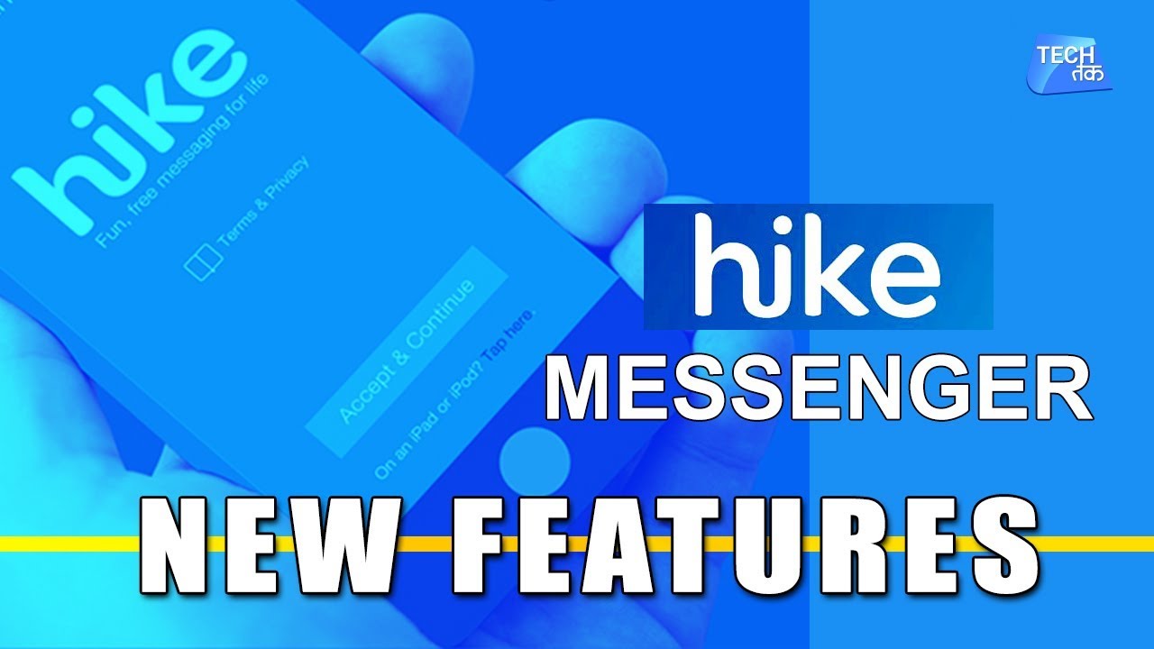 New Features in HIKE Messenger | Tech Tak - YouTube