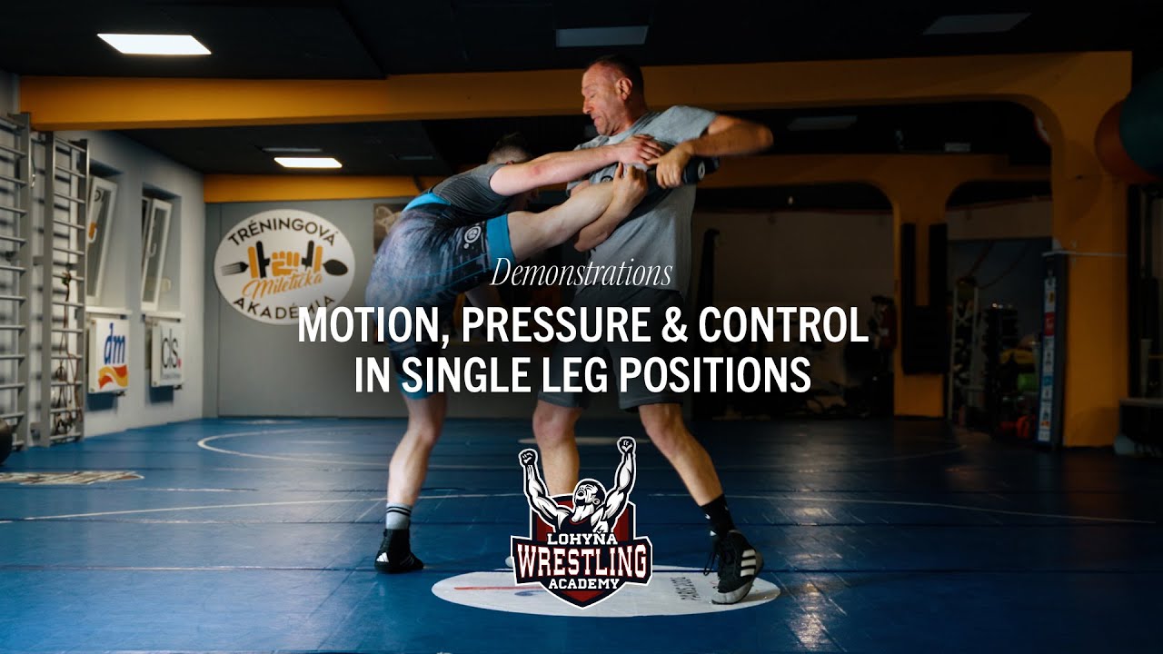 Motion, Pressure & Control in Single Leg Positions Demonstrated by Lubo ...