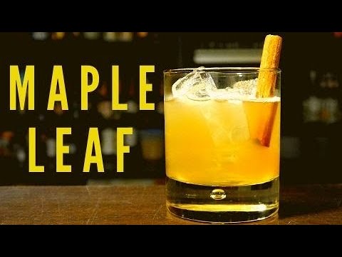 MAPLE LEAF COCKTAIL Recipe - YouTube