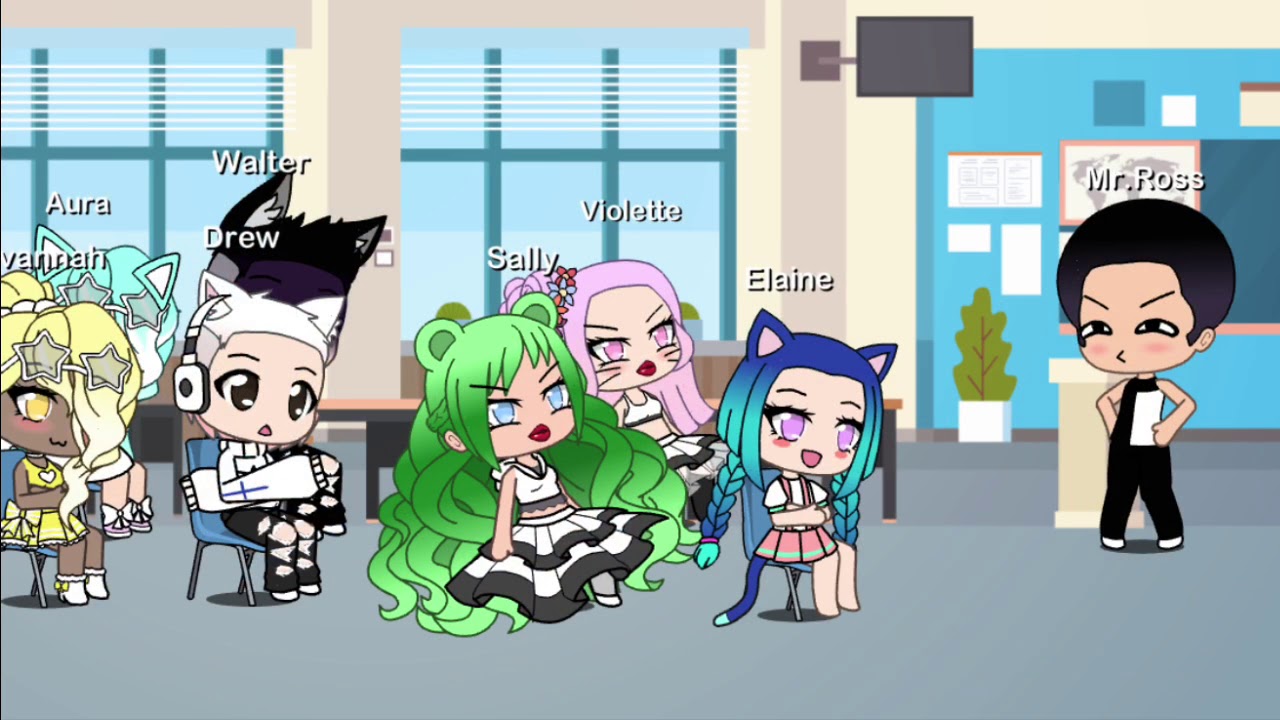 Cheating?! *Animal School* (Gatcha Life Story) - YouTube
