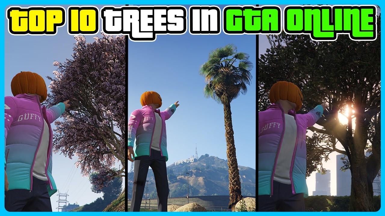 Top 10 Trees in GTA 5 Online - YouTube