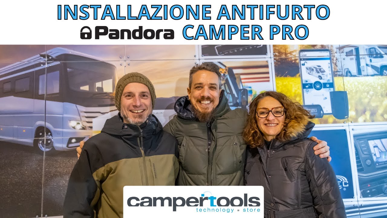 INSTALLAZIONE ANTIFURTO PANDORA CAMPER PRO V2 👉 CAMPER WEINSBERG ...