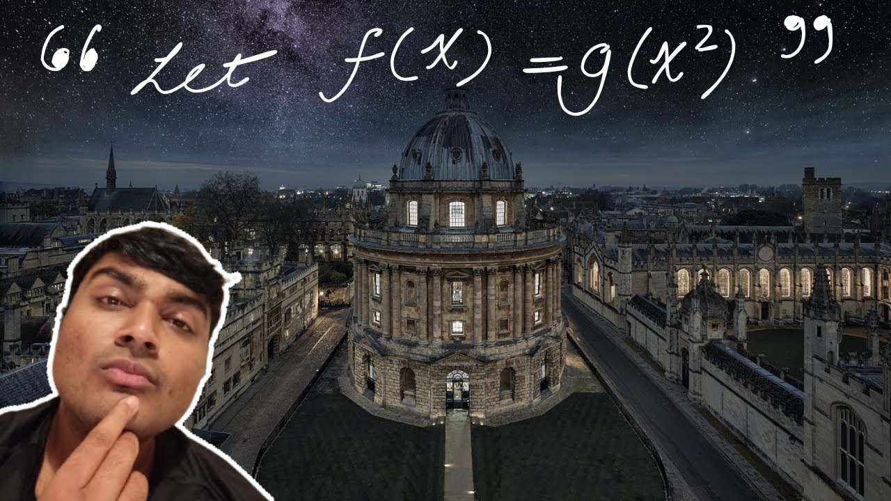 Oxford's Beautiful Maths Problem with an Elegant Solution! - YouTube
