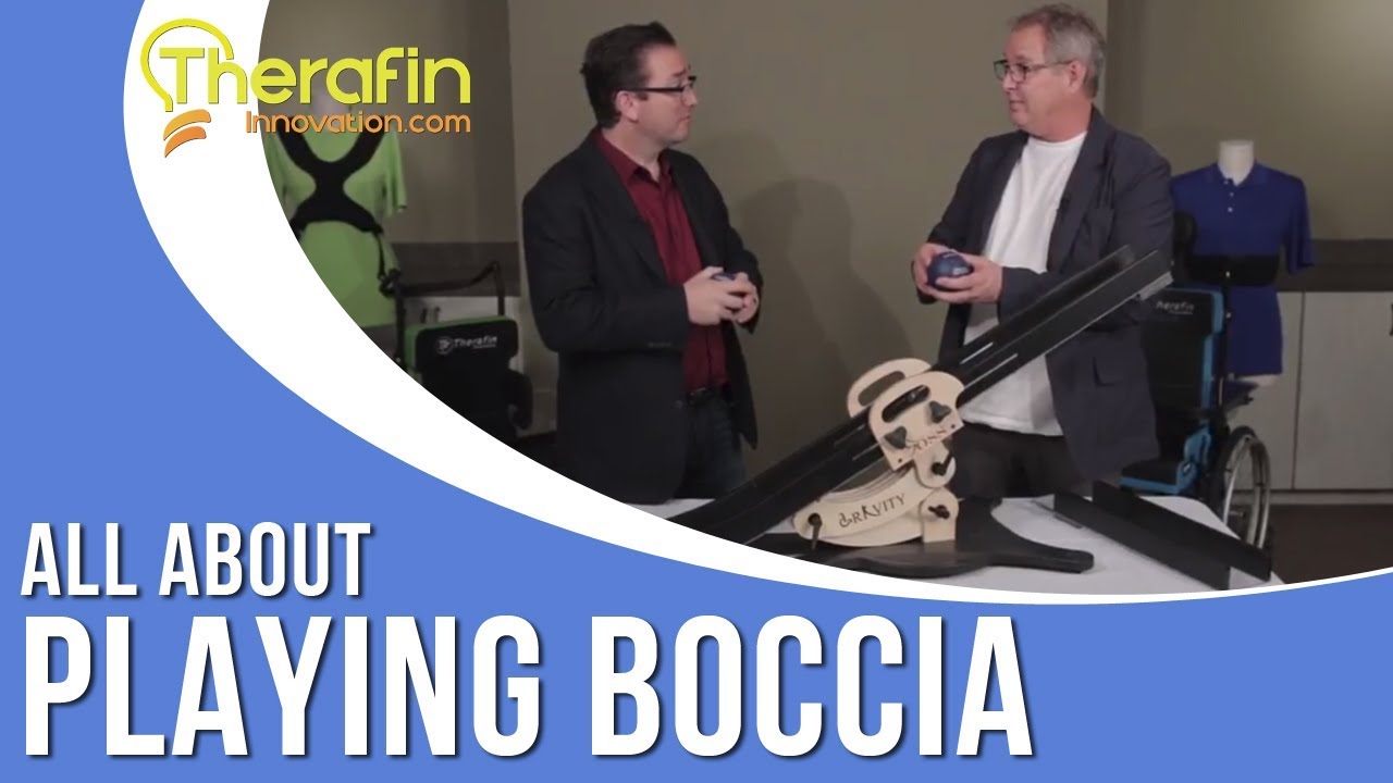 How to Play Boccia with the New Boss Boccia Ramp - YouTube