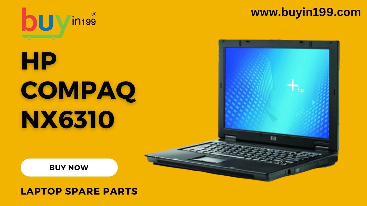 Buy HP Compaq NX6310 Laptop Spare Parts - buyin199.com - YouTube