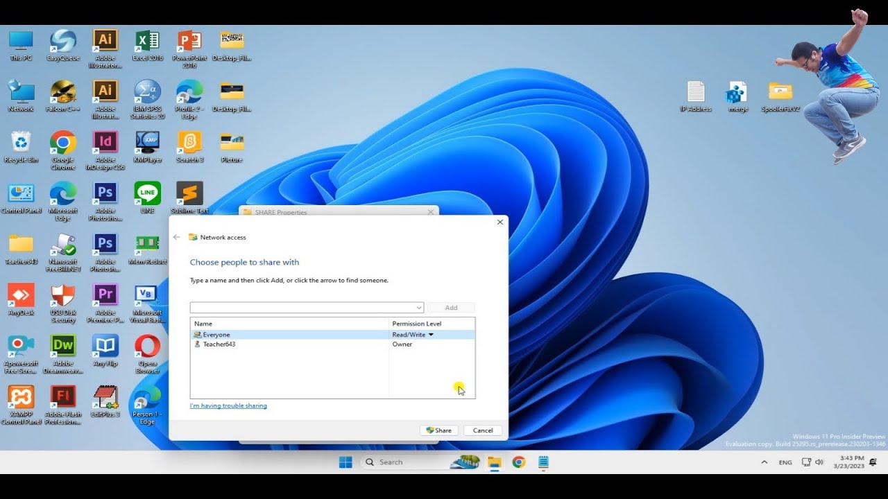 Windows 11 | Share Folder - YouTube
