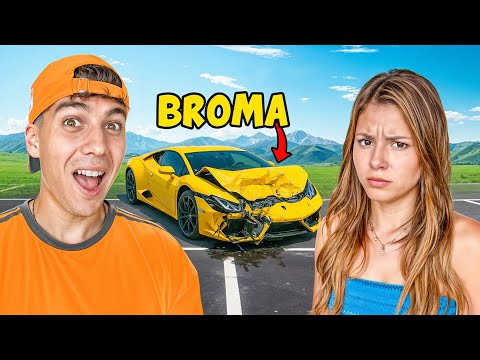 PRANK ON MY FRIEND *crashes her car