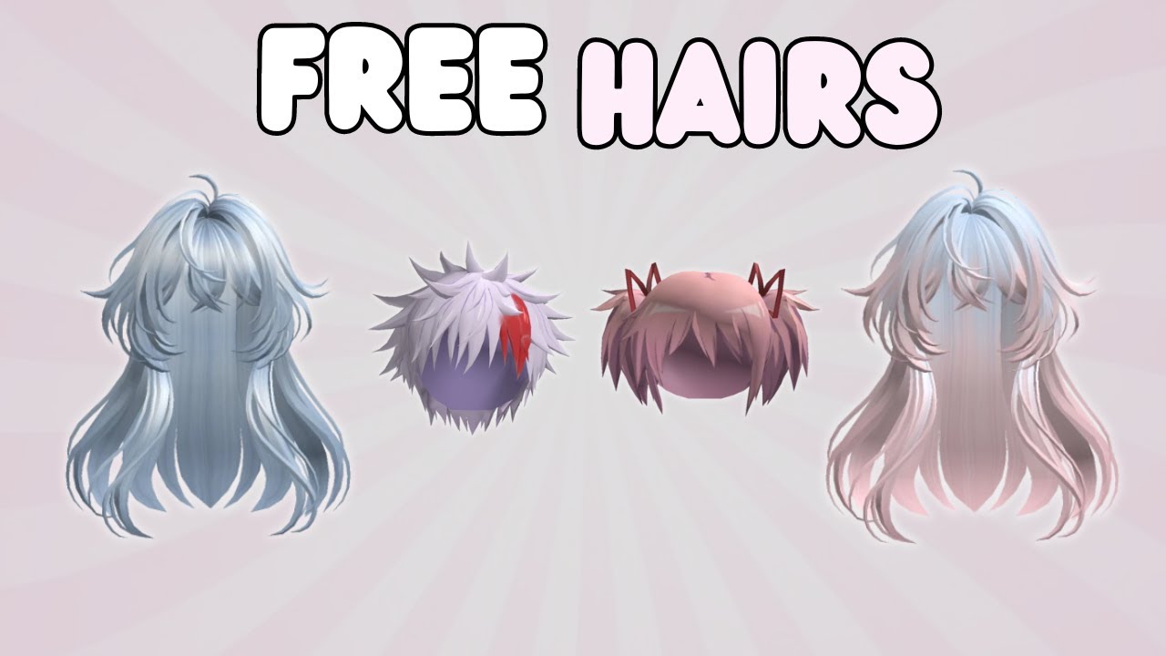 GET 25+ FREE HAIRS IN ROBLOX! - YouTube
