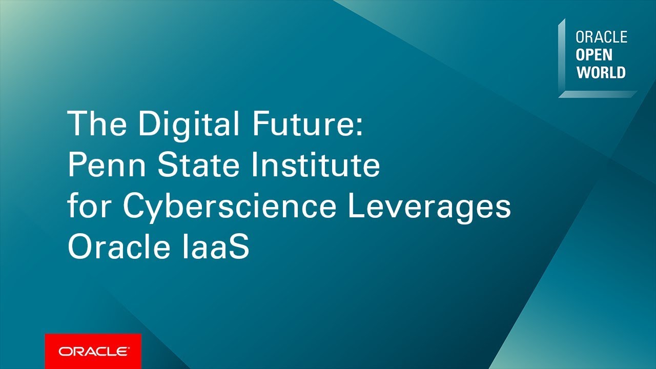 The Digital Future: Penn State Institute for Cyberscience Leverages ...