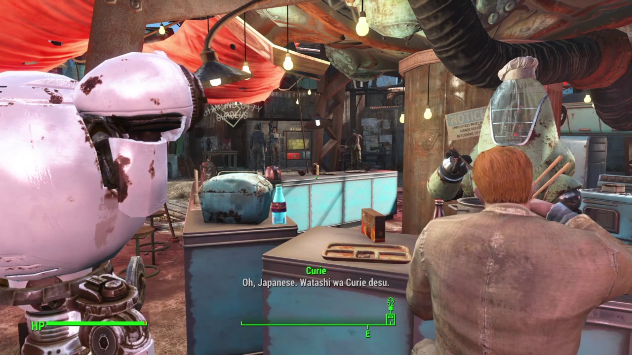 Curie's Power Noodles Experience Fallout 4 - YouTube