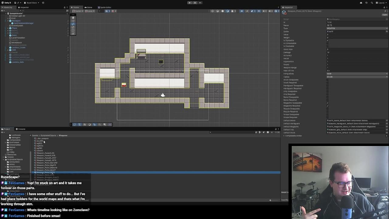 Game Dev Stream - Zomclave - YouTube