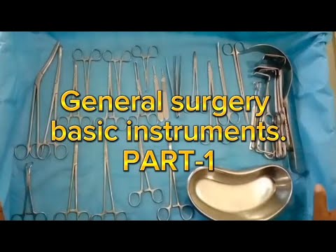 GENERAL SURGERY BASIC INSTRUMENT PART 1, SUPPORT MORE 👍🏻🙏 - YouTube