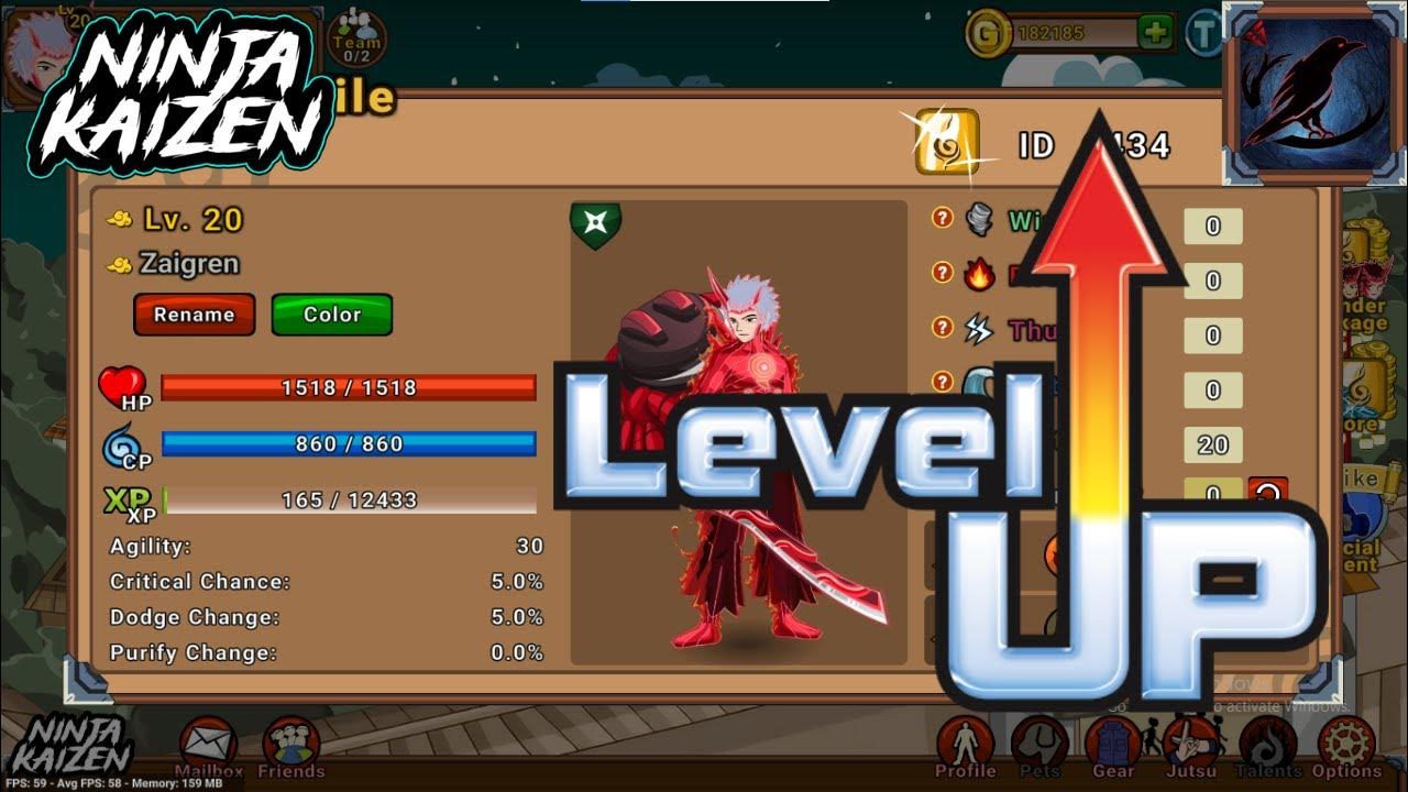 Ninja Kaizen - How to level up to 20 quickly! - YouTube