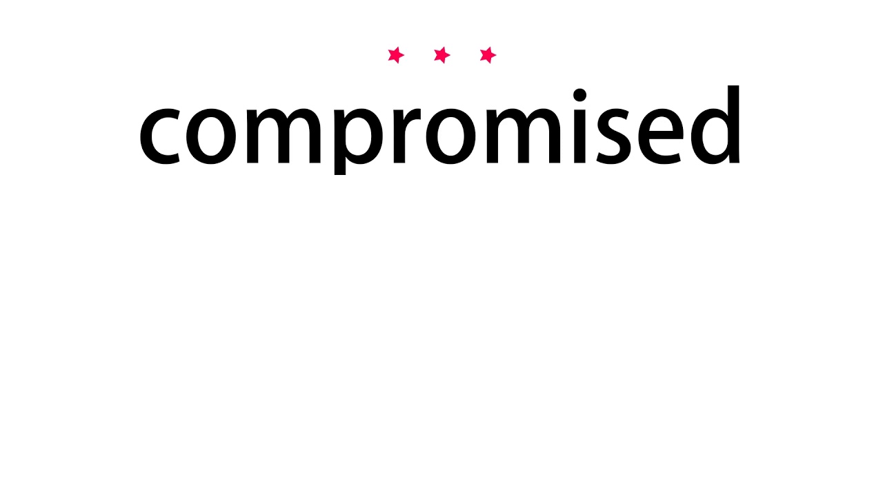 How to pronounce compromised - Vocab Today - YouTube