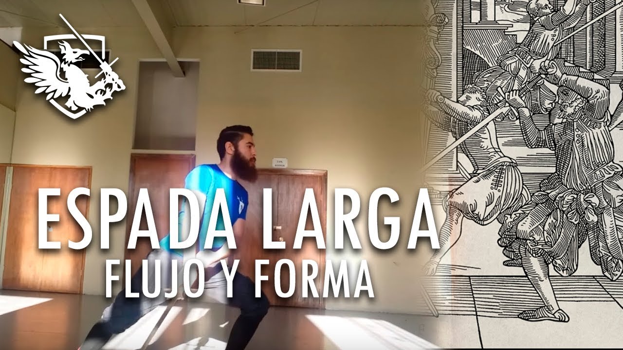 Floreo de flujo y forma con Espada Larga / Longsword flow & form flourish - YouTube