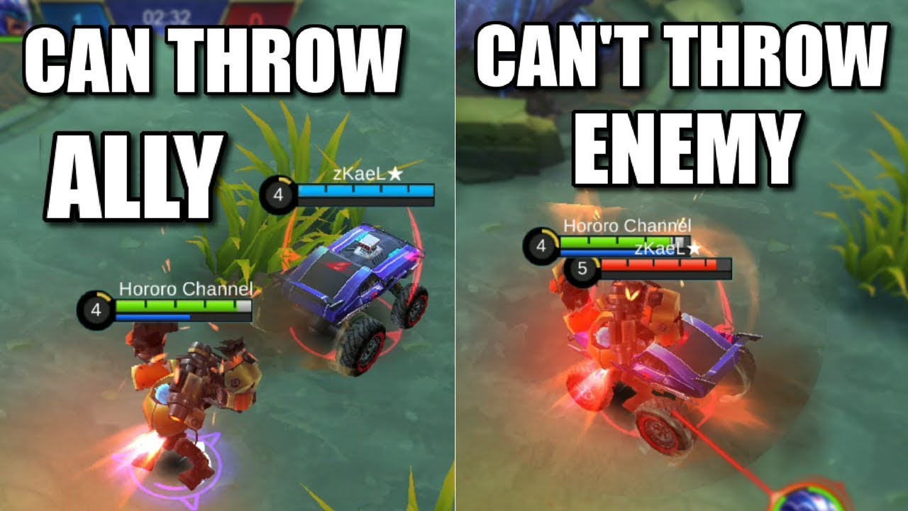 WHO IS IMPOSSIBLE TO THROW? ALLY SIDE AND ENEMY SIDE - YouTube