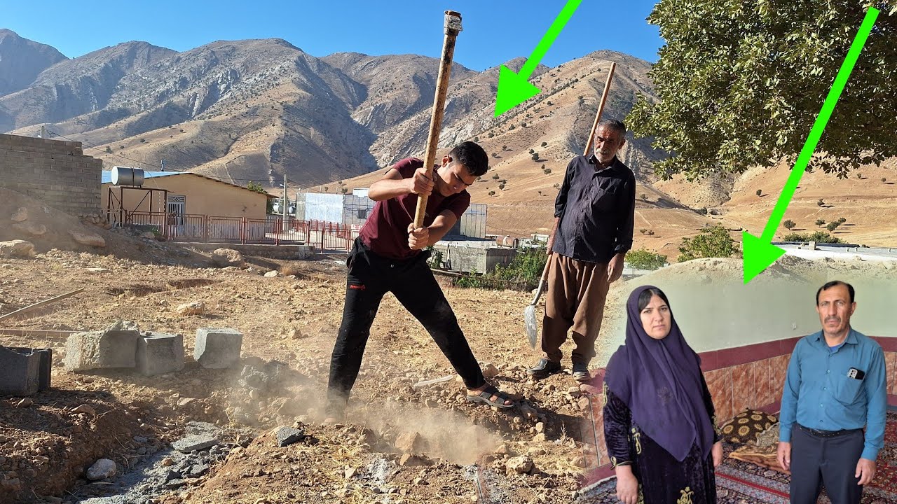 Building a house with love: Ali Asghar and Maryam on the way to ...