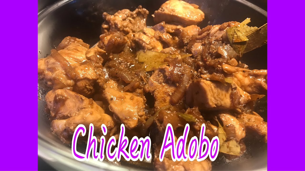Chicken Adobo dårlig mat/bad food?! No no no way - YouTube
