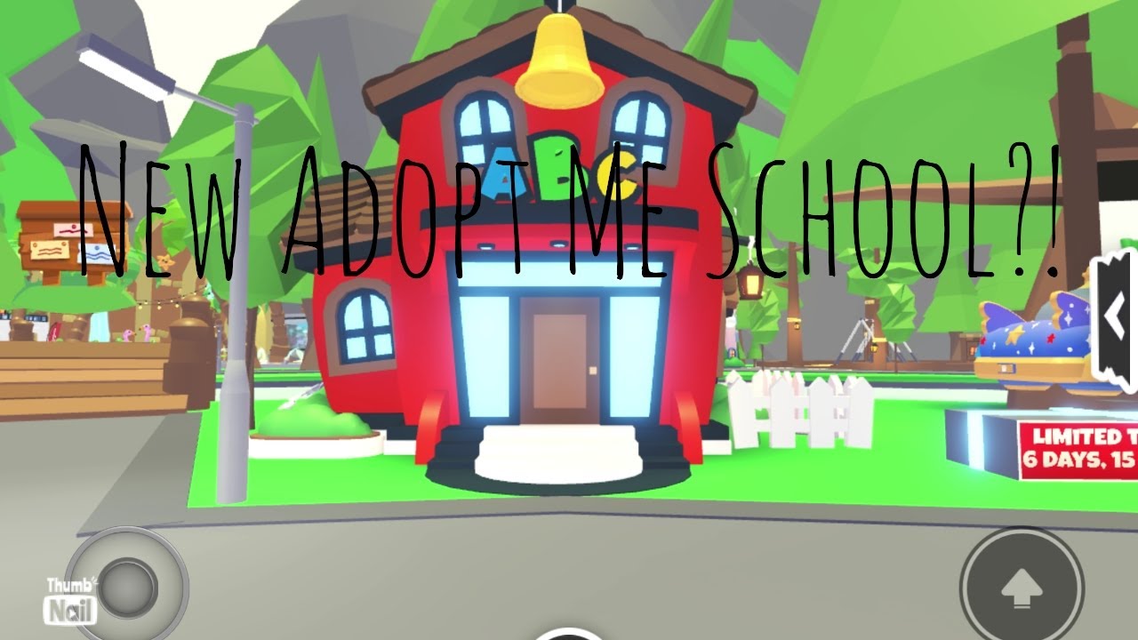 New Adopt Me School!! - YouTube