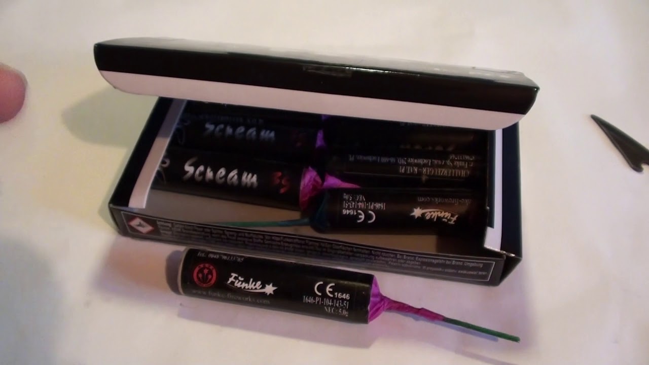 Test i Recenzja bardzo drogich petard Scream 3S od Funke ! - YouTube