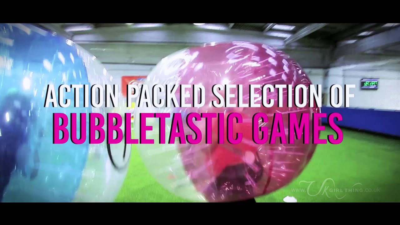 Bubble Mayhem | Hen Party Activities | UKGirlThing - YouTube