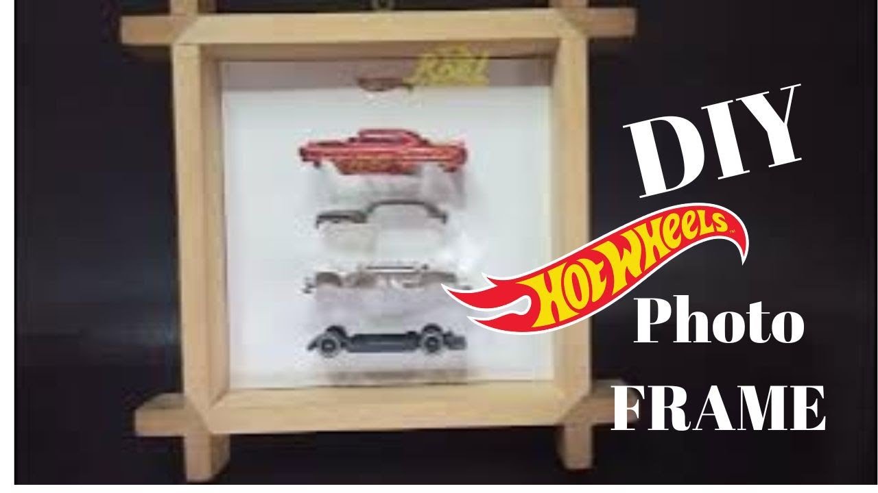 Make Hot wheels into Photo frames - YouTube