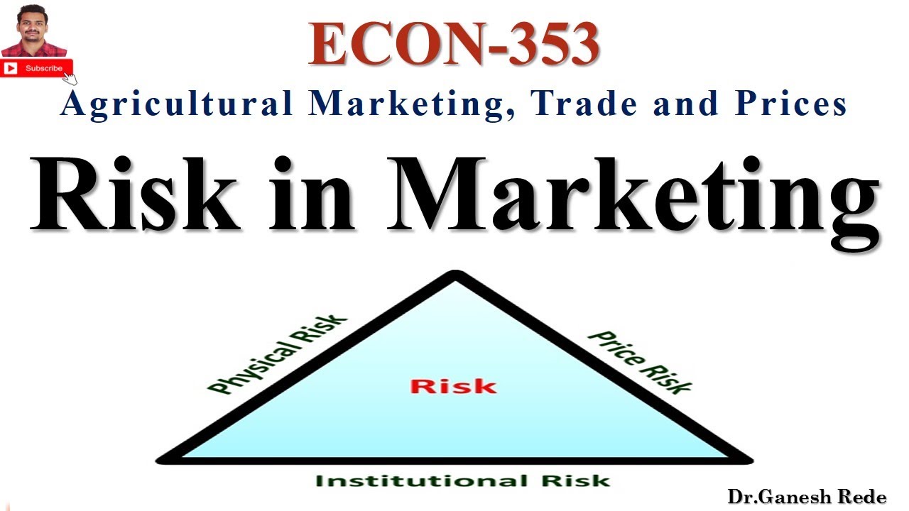 ECON 353| Agricultural Marketing, Trade and Prices|Agri Economics| Risk ...
