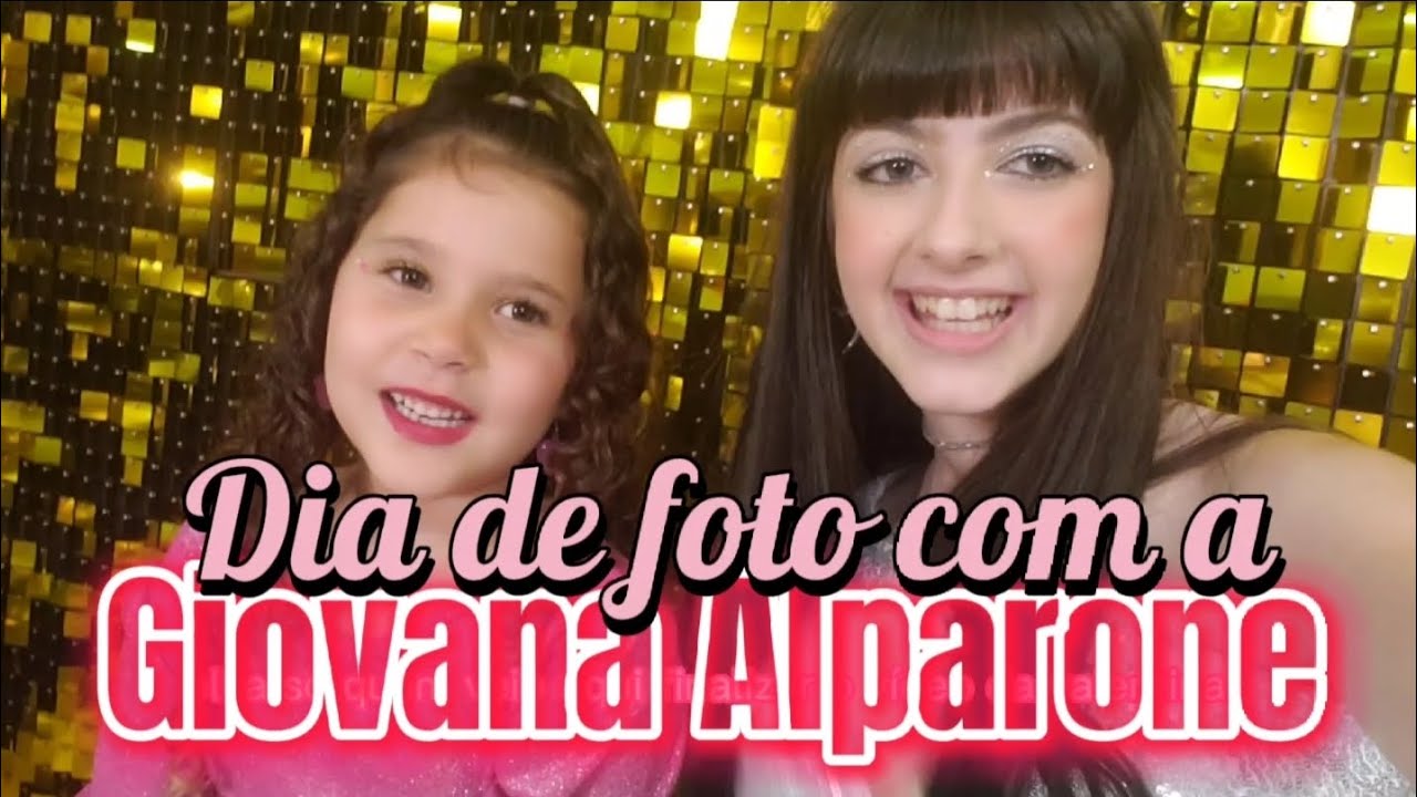 Dia de tirar fotos com a Gi Alparone de ano novo!! - YouTube