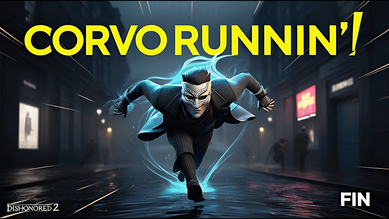 The Funniest Corvo Escape Ever! 🤣 Dishonored 2 Meme Potential! 🏃‍♂️💨 ...