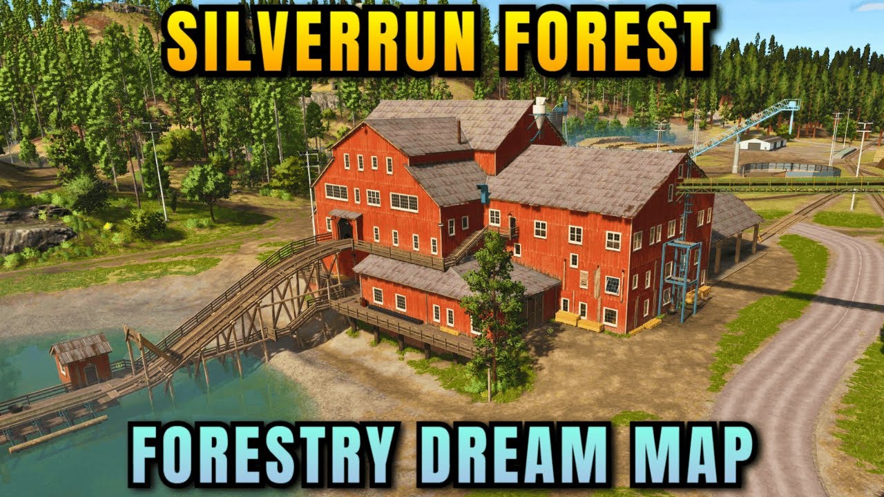 THIS NEW MAP IS A FORESTRY DREAM! Silverrun Forest First Look and ...