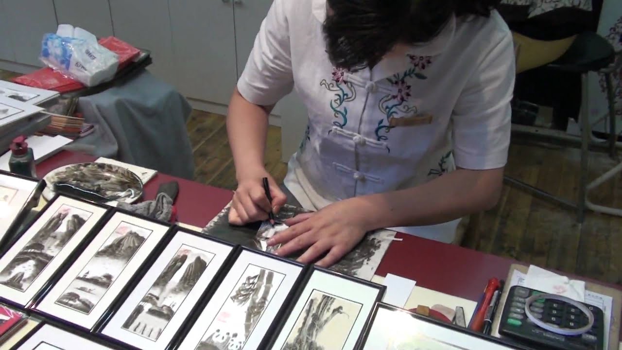 Chinese Finger Painting - YouTube