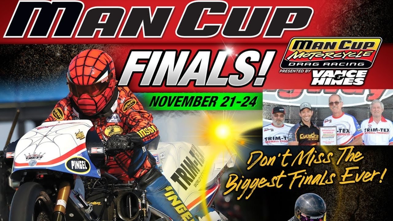 PREVIEWING THE BIGGEST TOP FUEL MOTORCYCLE DRAG RACE EVER, THE MAN CUP ...