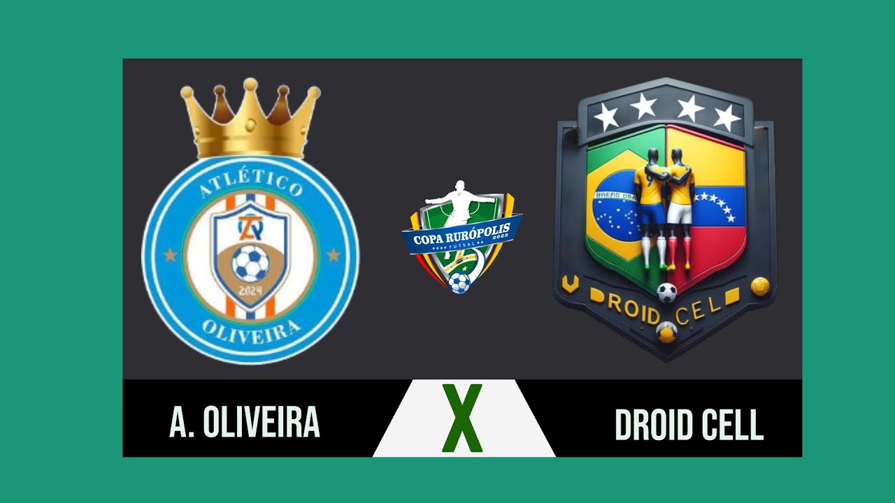 ATLÉTICO OLIVEIRA VS DROID CELL - COPA RUROPOLIS DE FUTSAL - YouTube