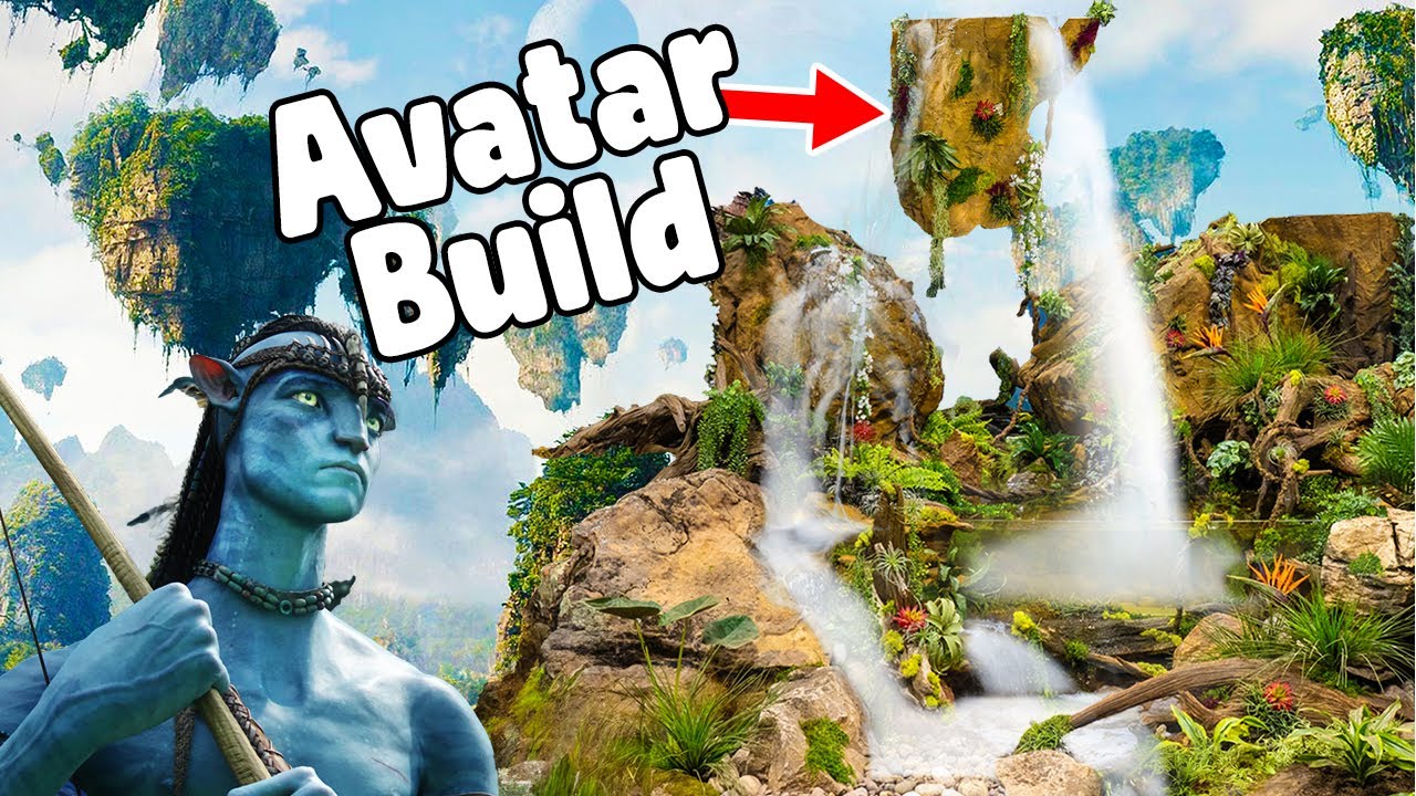 Avatar Indoor Floating Island Pond - YouTube