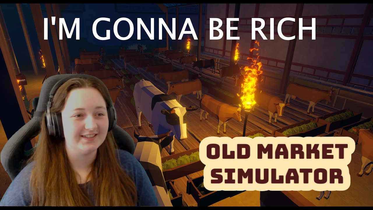 Old Market Sim New Map - Full Barn Unlocked!!! Pt 10 - YouTube