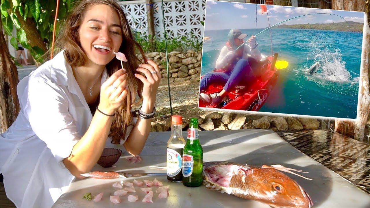 Stealing Sushi from a BULL SHARK! (Catch and Cook) - YouTube